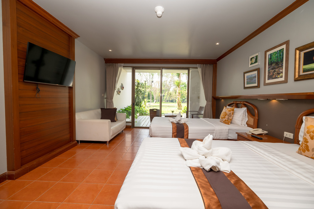 Riverside Deluxe - Comsaed River Kwai Riverside Resort